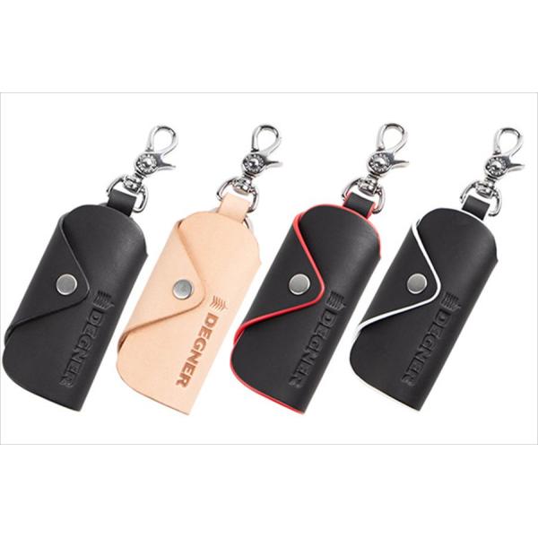 コンパクトな本革を使用したキーケース鍵を2,3本キーケースに入れることを目的としたアイテム。鍵をキーケースに入れることによって無くしにくく、鍵番号も隠すことができるため防犯対策としても。■品番・品名K-73　キーケース■素材牛革（天然タンニ...