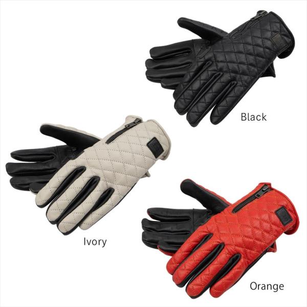 キメ細やかな羊革と洗練されたダイヤデザインが上品さを醸し出す。しなやかな羊革は、手に優しくフィット。フィット感がよいことで、操作性も向上。【素材】羊革【カラー】ブラックアイボリーオレンジ【サイズ】M,L,XL・経年変化やご使用による製品の劣...