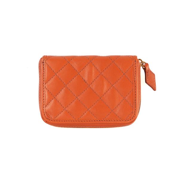 【DIN MARKET】 【4589975583986】SHM LEATHER WALLET MIDDLE [DIAMOND STITCH] オールドゴールド【SHM LEATHER WALLET MIDDLE】・DIN MARKETのオリ...