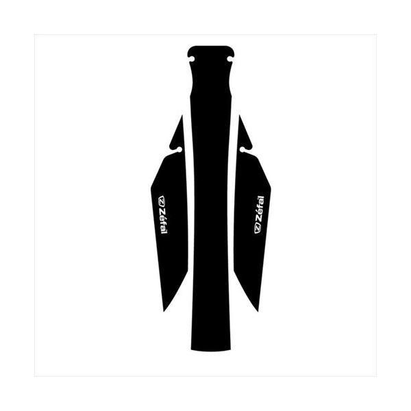 ゼファール(ZEFAL)  【3420582563002】 Shield Lite XL シートフェンダー ホワイト/ブラック◆特長・取付簡単！サドルレールに取り付けるタイプの軽量泥除けです。・26インチ〜FATバイクまで、太いタイヤに対応...