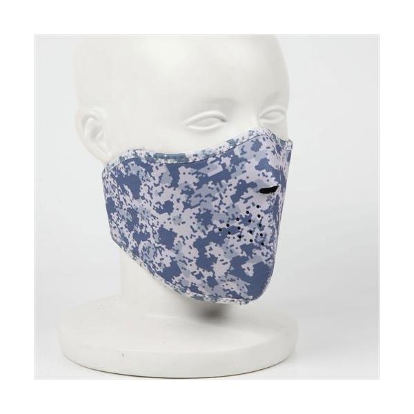 定形外 RIDEZ　ライズ  【4527625099494】 NEO FACEMASK RFM10 D/CAMO BE ハーフフェイスマスク カモ ベージュNEO FACEMASK顔の形に立体裁断されたネオプレンハーフマスク。ウェットスーツ...