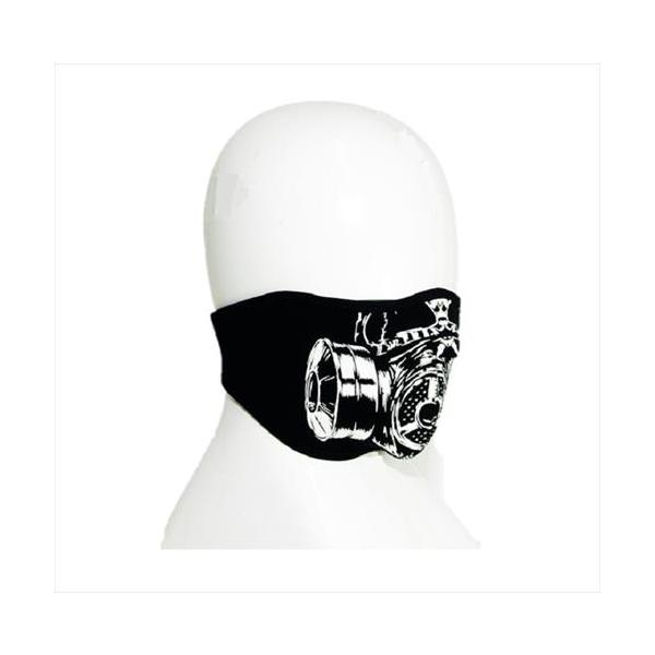 定形外 RIDEZ　ライズ  【4527625103016】 NEO FACEMASK RFM12 GAS MASK 　フェイスマスク　ガスマスクNEO FACEMASK顔の形に立体裁断されたネオプレンハーフマスク。ウェットスーツにも使用さ...