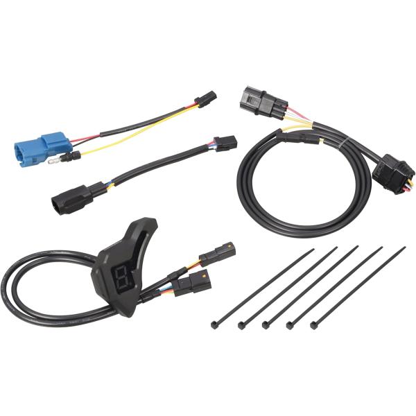 ギヤポジションインジケーターに加え、8個のLEDを使用したLEDバーグラフタコメーターとシフトアップインジケーターを組み合わせた、純正スピードメーターに違和感なく装着できる多機能インジケーター。ライダーに現在のギヤ位置とエンジンの回転数を視...