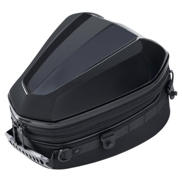 カラー ：エンボスブラック本体サイズ ：220-260(H)×280(W)×380(D)mm本体重量 ：1.1kg材質 ：PC樹脂、1680Dポリエステル、ナイロンタフタ他容量 ：10-14L内容 ：本体×1、Kシステムベルト PF25×1...