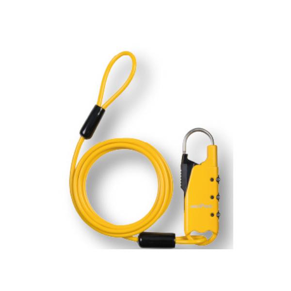 本体サイズ ：88(H)×30(W)×12(D)mm本体重量 ：110g材質 ：亜鉛ダイキャスト、ナイロン、鉄、PVC他ワイヤー長 ：1200mm内容 ：本体×1、リセットピン×1シートバッグを守る車載バッグ専用ワイヤーロックグラブバーやフ...