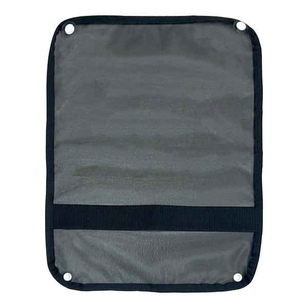 定形外 【4516076007820】 オプション日除けメッシュ ブラック チャイルドシートカバー用  マルト D-5FA-BB01専用オプション品材質表示：ポリエステルメッシュ、PVC「特長」・紫外線遮蔽率70%以上のメッシュ生地で視界を...