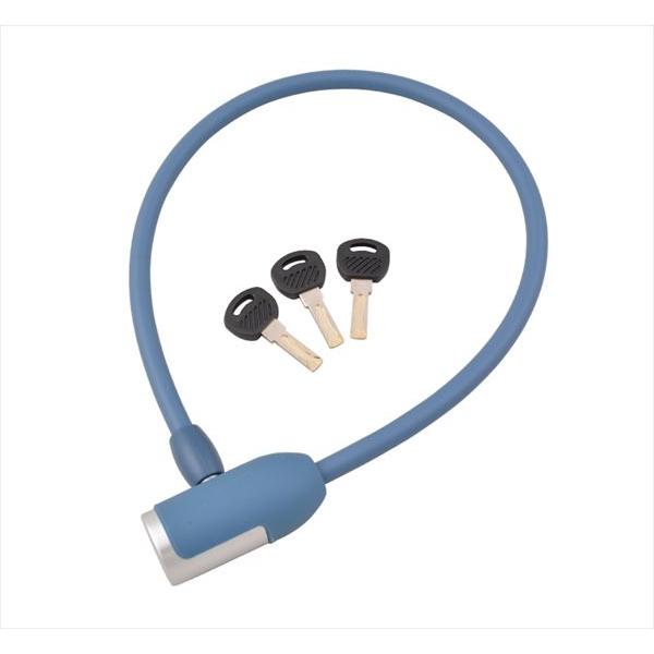 カラー：マットネイビーサイズ：Φ10Ｘ600ｍｍ・ウェーブキー3本付属/スペアキー対応サービス・不正開錠されにくく、折れにくいウェーブキー採用・ベーシッククラスのワイヤー錠ながら、ウェーブキーやスペアキーにも対応商品の詳細な情報については、...