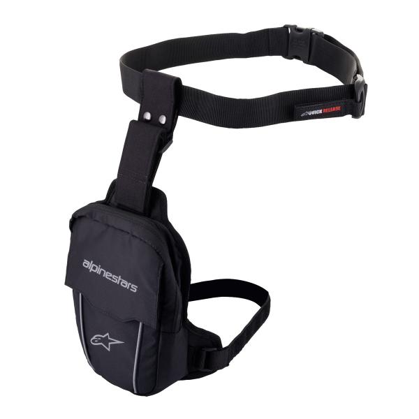 ホルスターバッグACCESS THIGH BAG 　アクセス サイ バッグスマートフォン、財布などの持ち運びに便利なホルスタータイプ。■主な特徴・スナップベルトとベルクロでフィット感を調整。・ツーリング先や普段使いでは肩からかけるなどショル...