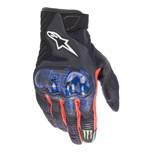 大人気シリーズの限定版 FQ20 SMX-1 AIR V2 MONSTER GLOVESエフキューニーセ゛ロ エスエムエックスワン エアー フ゛イツー モンスター ク゛ローフ゛ MotoGP YAMAHA ファクトリーライダー【ファビオクア...