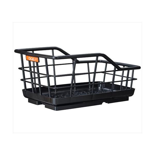 OGK技研  【4511890224569】 06-0163  ビックリアバスケット RB-021 (ブラック) ■サイズ    幅350mm×奥行530mm×高さ250mm（底面：幅250mm×奥行450mm）    内容量：35L   ...
