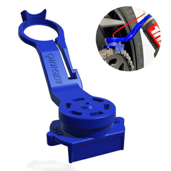 各チェーンサイズ専用設計で確実で均一・スピーディな注油を実現するルブリケーター◆チェーンサイズ別設計◆飛散防止◆回転式ヘッド◆ピンポイント注油市販のチェーンルブ缶に取り付けて、素早い注油ができるサイズ別汎用ルブリケーター。チェーンサイズ別4...