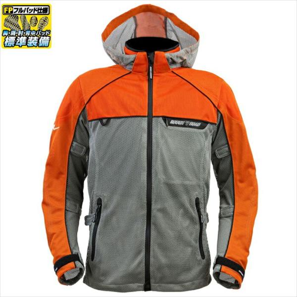 圧倒的な通気性を実現 涼しさを極めた快適カジュアルサマーパーカー 安心安全のフルプロテクション仕様ライディングへの集中を妨げる酷暑からライダーを解放する究極のメッシュジャケット、ダイレクトエアシリーズのパーカータイプ。メイン素材にビッグホー...