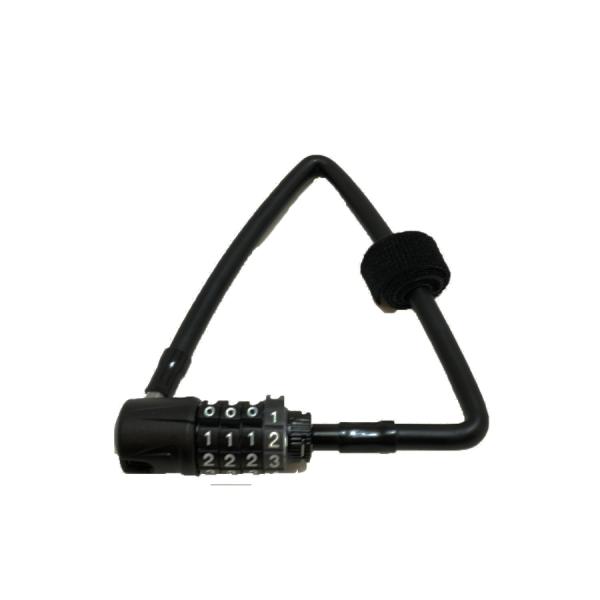 電動アシスト自転車のバッテリー盗難対策にコンパクト専用設計のダイヤル式ロック。ワイヤーのコーナー部分でしっかりホールド。フレーム取付けベルクロバンド付属でバタつき防止。●付属品:フレーム固定用ベルクロバンドx1●4桁ダイヤルの数字を組み合わ...