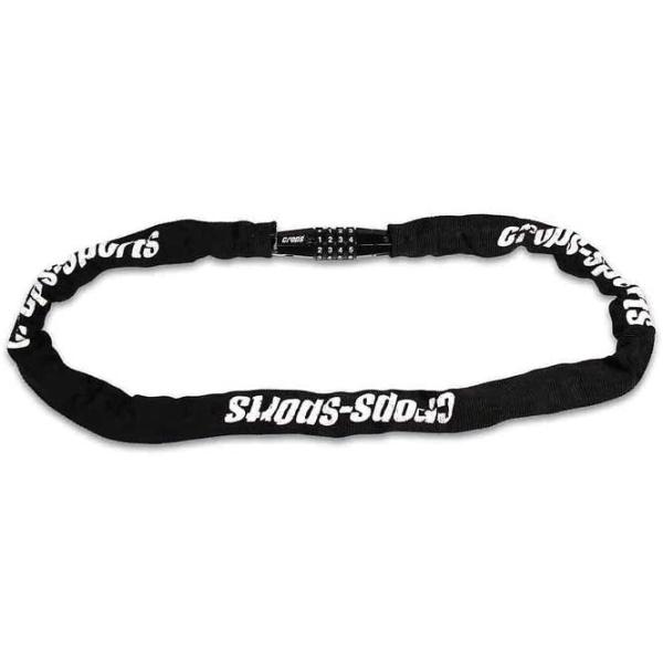 【4571144618520】 31449001 CP-HW-EC490-01 ECO CHAIN (エコ・チェーン) φ4x900mm(焼入)　自転車　4桁ダイヤルロック【クロップス】 ECO素材を使用したシンプルなチェーンロック高強度ス...