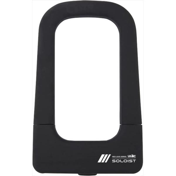 ULAC(ユーラック)  【4712927722830】 32022830 シリコンラバーアルミUロック MU3N SOLOIST SPORTS ブラックSMART PHONE SILICON BAND Holder for STEM 22...