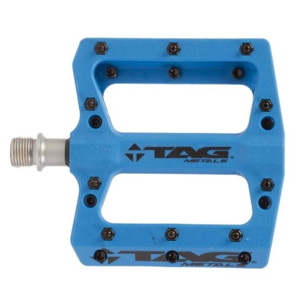 【TAG METALS (タグメタル)】 【5055356341111】ペダル T4001-03-000 T3 Pedals Nylon ブルー  TAGMETAL・Weight 361g Pair・DU Bushings and seal...