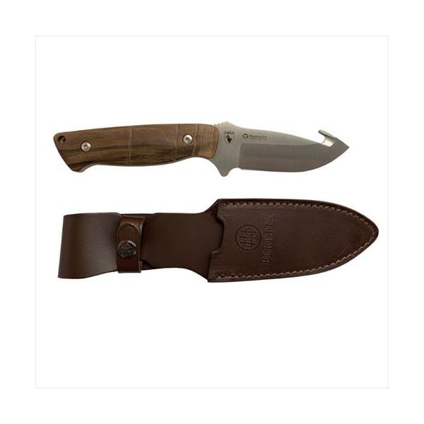 ●イタリアの老舗刃物メーカー マセリン社 と協力して製造された、ベレッタ社のシースナイフ。「皮ハギ用ガットフック」が付いた固定刃タイプです。●ブレードは、440Cステンレススチール。ステンレス鋼の中で最硬強度の素材で、ブレードの鋭さを保つた...