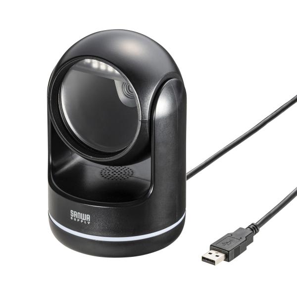 【お取り寄せ商品(納期は別途回答)】【送料無料(北海道・沖縄・離島など除く)】周辺機器サンワサプライ2次元バーコードリーダ(定置式)サブコード:BCR2D11BK