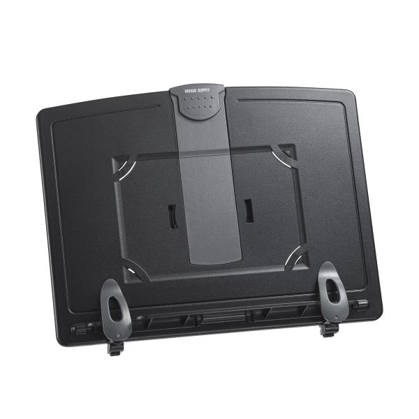 【お取り寄せ商品(納期は別途回答)】サプライ他OAアクセサリーサンワサプライブックスタンドデータホルダー ブラックサブコード:DH317BK