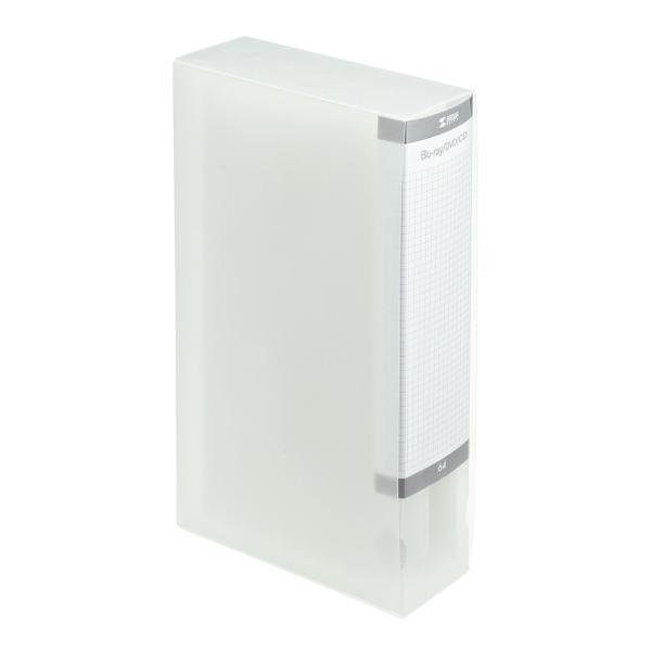 【お取り寄せ商品(納期は別途回答)】サプライサンワサプライブルーレイ対応ファイルケース 64枚収納 クリアサブコード:FCDFLBD64C