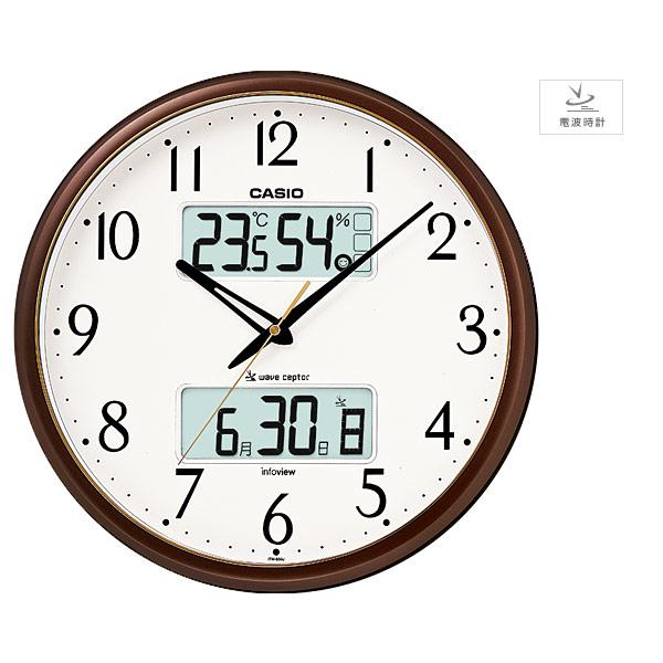 【お取り寄せ商品(納期は別途回答)】時計掛時計カシオ計算機カシオ計算機(CASIO)色:メタリックブラウンサブコード:ITM650J5JF