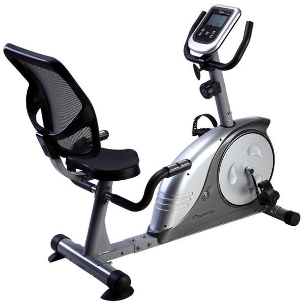 Spec商品コード：DK-8604R商品名：リカンベントバイク本体サイズ：W62×L119~125×H107(cm)本体重量：31kg体重制限：100kg本体カラー：グレー×シルバー負荷方式：マグネット式負荷(8段階調節付)材質：スチールパ...