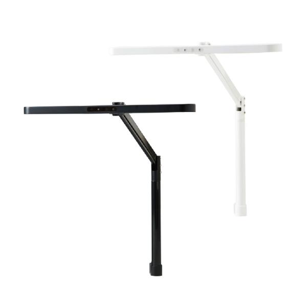 Spec品番：ECL-611 WH、ECL-612 BKサイズ：470（セード幅）×L320（上アーム長）×L340（下アーム長）mm製品重量：1.2kg（ACアダプタ含む）コード長：約2.3m（中間ACアダプタ）0.8m（ブラック）梱包サ...