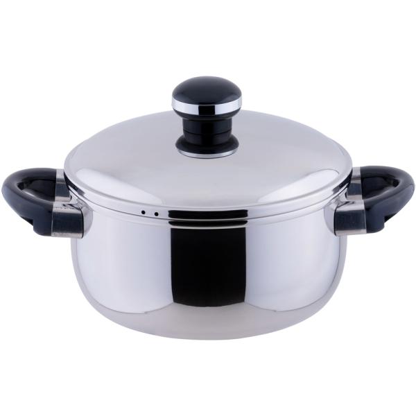 『Spec』サイズ・容量：18cm（2.2リットル・深さ9.5cm） 重量：約950g『Tag』宮崎製作所 Miyaco Objet オブジェ メーカー5年保証両手鍋 ソースポット OJ-5 OJ5 両手なべ ナベ10/02/04入力日10...