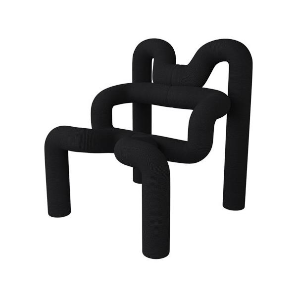 【製品仕様】■サイズ：H720xW700xD720(mm)■シート高さ：430mm■耐荷重：110kg■カラー：ブラック/グレー/グリーン/イエロー/オレンジ/ブラウン■素材：ニットウールポリアミド■デザイナー：テリエ・エクストレム■備考：...