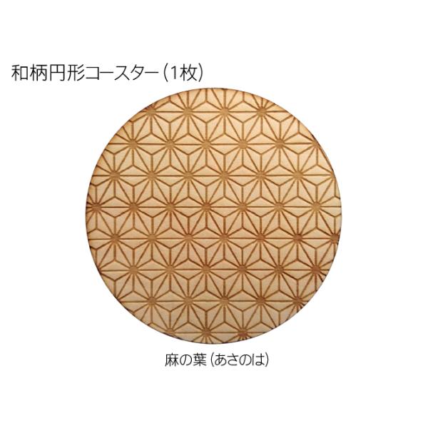 サイズ：直径9cm×厚0.3cm素材：合板弊社は木製品を作り続けて、全国で約1000以上の御寺院様、御神社様にご愛顧を戴いて参りました。その木製品へのこだわりの彫刻技術を用いて、高品質な木製品を低価格にてお作りします。和柄とは、日本古来より...