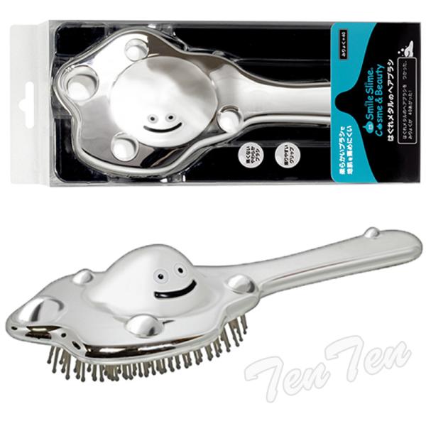 ドラゴンクエスト はぐれメタルのヘアブラシ ドラクエ グッズ スマイルスライム はぐれ メタル くし ブラシメーカー希望小売価格：2,420円(税込)【即納品】＊新品未開封の正規品です。国民的ゲーム「ドラゴンクエスト」の人気ブランド「スマイ...