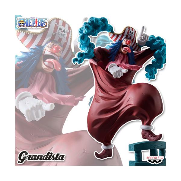 ワンピース Grandista BUGGY バギー フィギュア グランディスタ★数量限定生産★【 即納品 】(即納商品は予約商品と同梱できません。)ワンピース Grandista - BUGGY バギー -圧巻のボリューム！バンプレストプラ...
