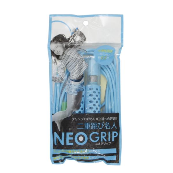 二重跳び名人 ネオグリップ 子供用 4400LB NEOGRIP●2重跳び名人。●素材:【ロープ・プロテクター】PVC 【グリップ】PS・PVC 【キャップ】PP