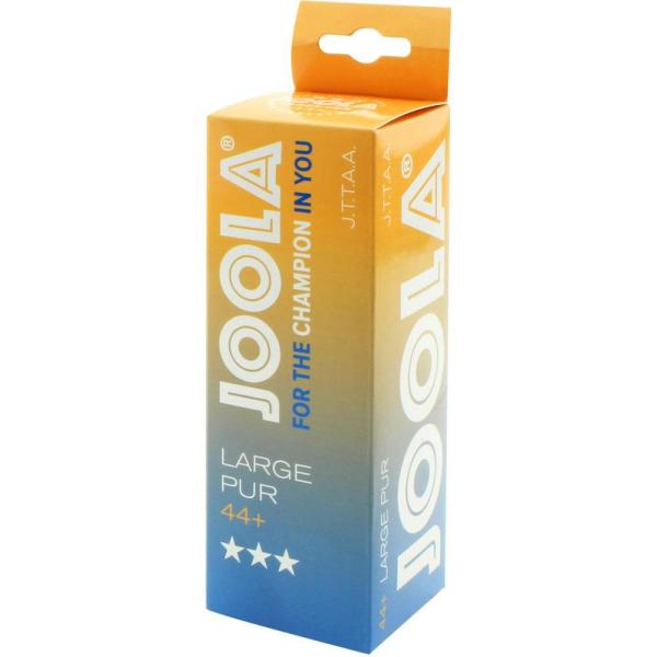卓球 ボール 試合球（44mm） ヨーラ ヨーラ PUR 44+ 3スター 42103-ORG 【JOOLA】 卓球専門店スリースター 卓球 卓球ボール ボール 試合球 試合用 卓球 ボール オレンジ