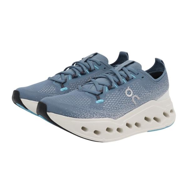 ●素材:【アッパー】合成繊維 【アウトソール】ゴム底/合成底●ベトナム製●レギュラー　2E相当●プロネーション:ニュートラル●ラン&amp;ウォーク（1kmを約5〜7分で走る方向け）●クッション◎●クラウドサーファー マックス:最大級のクッ...