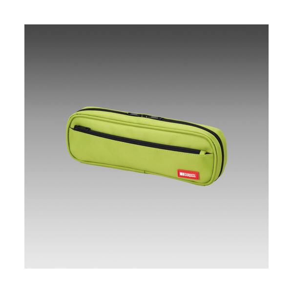 リヒトラブ　A-7552-6　ペンケース［２ウェイタイプ］　黄緑