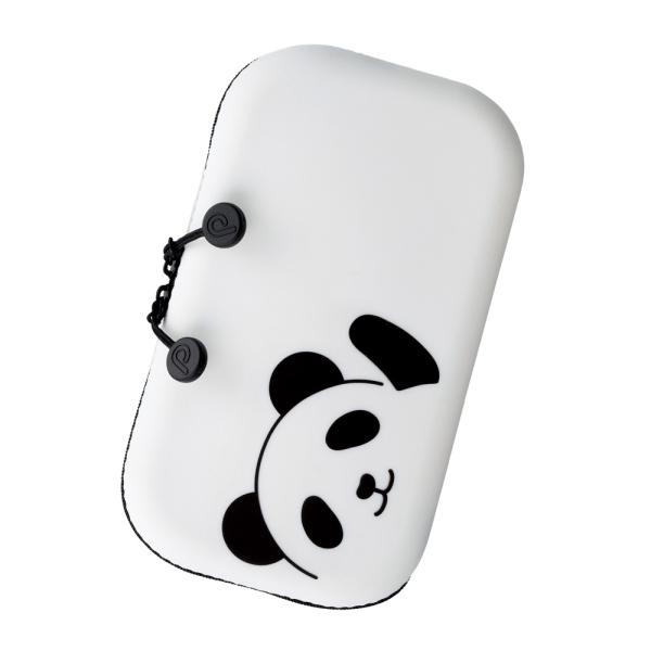 ペンケースやコスメポーチに最適。＜製品仕様＞●寸法：190mm × 36mm × 110mm●材質：本体／シリコーンゴム【リヒトラブ】