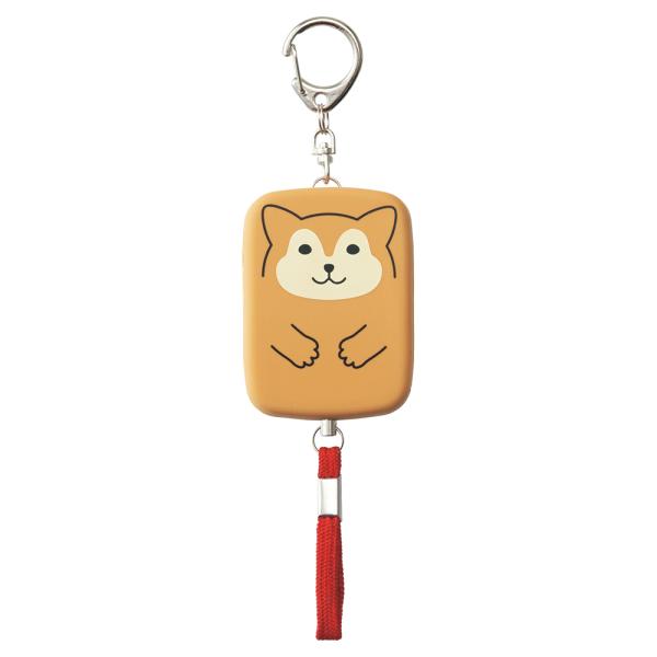 通勤・通学や塾帰りに安心な防犯ブザー。＜製品仕様＞●寸法：48mm × 21mm × 174mm●材質：本体／ＡＢＳ樹脂、カバー／シリコーンゴム【リヒトラブ】