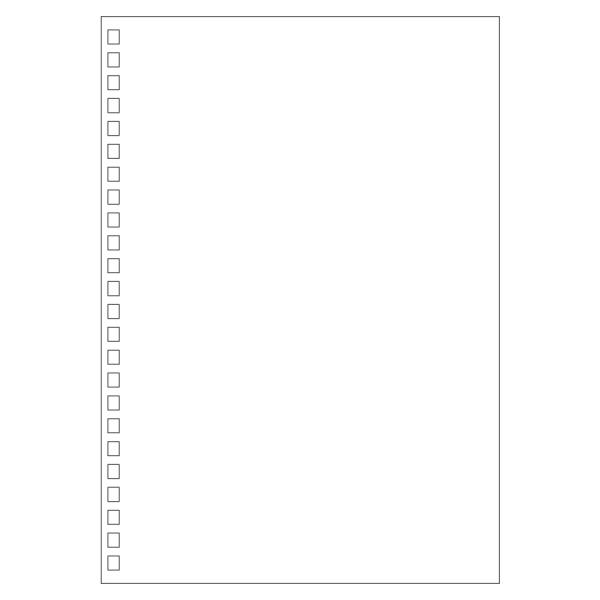 リヒトラブ　N-1650P　ツイストリング・ノート（専用リーフ・Ａ５無地）