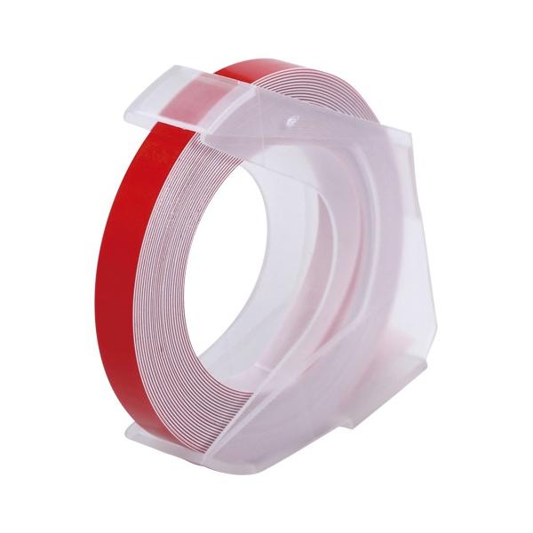 ダイモテープライター用テープ　マシューズテープ（6ｍｍ幅）＜仕様＞●色：赤●サイズ：幅 6 ｍｍ×長３ｍ【ダイモ】