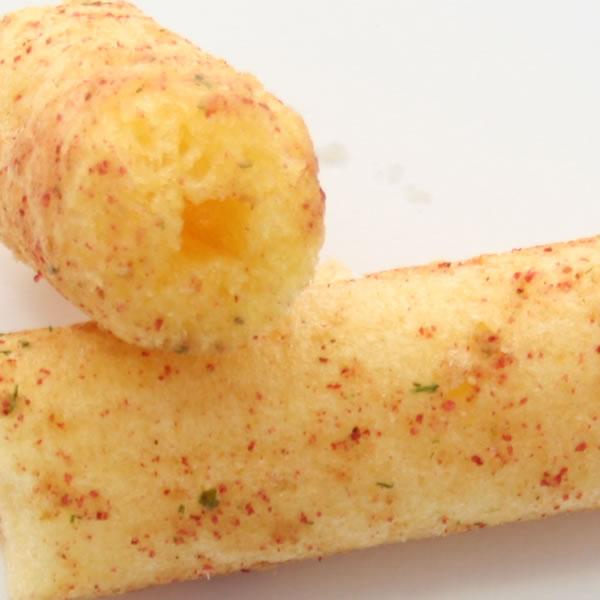 サクサクのコーンに梅の程よい酸味の納豆パウダーがからめてあります。