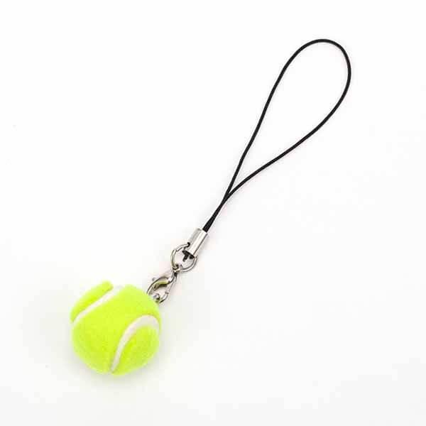 〜商品仕様〜テニスボール直径　約２センチ１個カラーはオプションより選択してください。（写真は明るい場所で撮っているため、明るさが強くなっています）〜商品説明〜定番の人気商品、テニスボールストラップ！お財布、鍵など、付ける場所はいろいろ！飾っ...