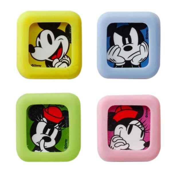 2023年9月15日発売ミッキーで2種類、ミニーで2種類の計4種類。あなたの手元でミッキー、ミニーがあなただけに応援のエールを送っています。■1個　約3.7g■カラー：イエロー、ブルー、ピンク、グリーン■素材：シリコンラバー■MADE IN...