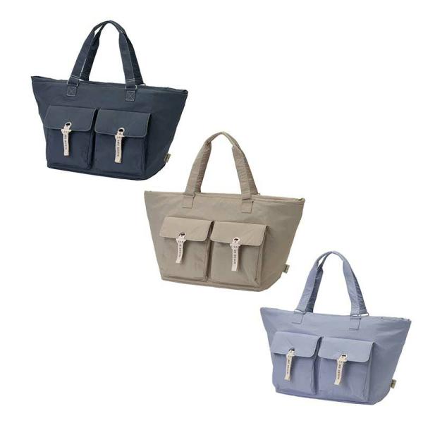 2024年6月発売女性らしいニュアンスカラー、柔らかい風合いとフロントリボンがアクセント。 容量も確保した使いやすいトートバッグ。■カラー：ベージュ（040）、ネイビー（127）、ラベンダー（134）■サイズ：40（開口部64）×22×42...