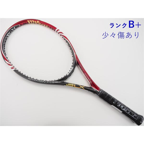商品名：ウィルソン カムシン ファイブ BLX 98 2010年モデル(G2)/WILSON KHAMSIN FIVE BLX 98 2010(G2)分類／ランク：中古テニスラケット/B+:多少傷ありフェイス面積：98平方インチ長さ：27....