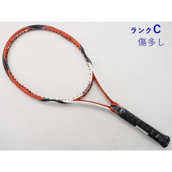 商品名：ウィルソン K ツアー 105 2008年モデル(G2)/WILSON K TOUR 105 2008(G2)分類／ランク：中古テニスラケット/C:目立つ傷多しフェイス面積：105平方インチ長さ：27.25インチフレーム厚：22mm...