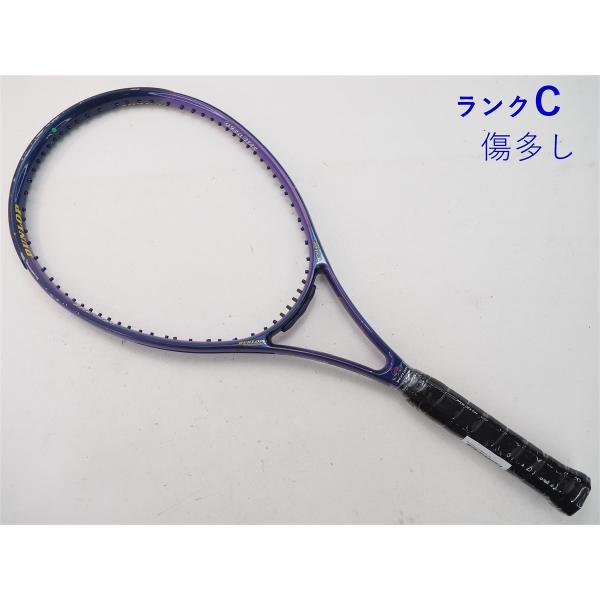 商品名：ダンロップ タクティカル フォーミュラー(G3)/DUNLOP TACTICAL FORMULA(G3)分類／ランク：中古テニスラケット/C:目立つ傷多しフェイス面積：110平方インチ長さ：27.0インチフレーム厚：26-26-22...