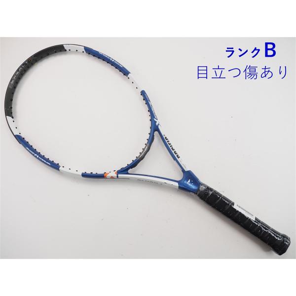 商品名：パシフィック エックス フォース コンプ(G2)/PACIFIC X FORCE COMP(G2)分類／ランク：中古テニスラケット/B:目立つ傷ありフェイス面積：105平方インチ長さ：27.0インチフレーム厚：25-23-20mm重...