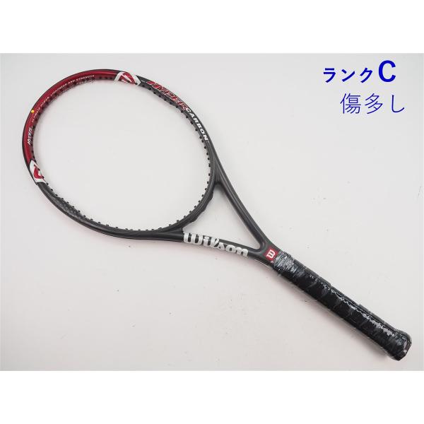 商品名：ウィルソン ハイパー プロ スタッフ 5.0 95(G2)/WILSON HYPER Pro Staff 5.0 95(G2)分類／ランク：中古テニスラケット/C:目立つ傷多しフェイス面積：95平方インチ長さ：27.5インチフレーム...
