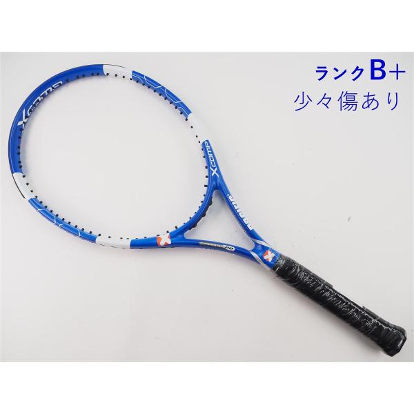 商品名：パシフィック エックス コンポ カーボン 80(G2相当)/PACIFIC X COMP CARBON 80(G2相当)分類／ランク：中古テニスラケット/B+:多少傷ありフェイス面積：105平方インチ長さ：27.0インチフレーム厚：...